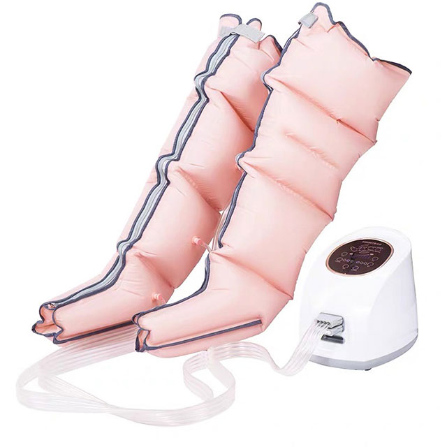 High Quality Wireless Leg Air Compression Massager Heat Compression